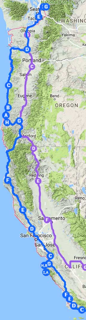 Travelling The West Coast's Highway 101