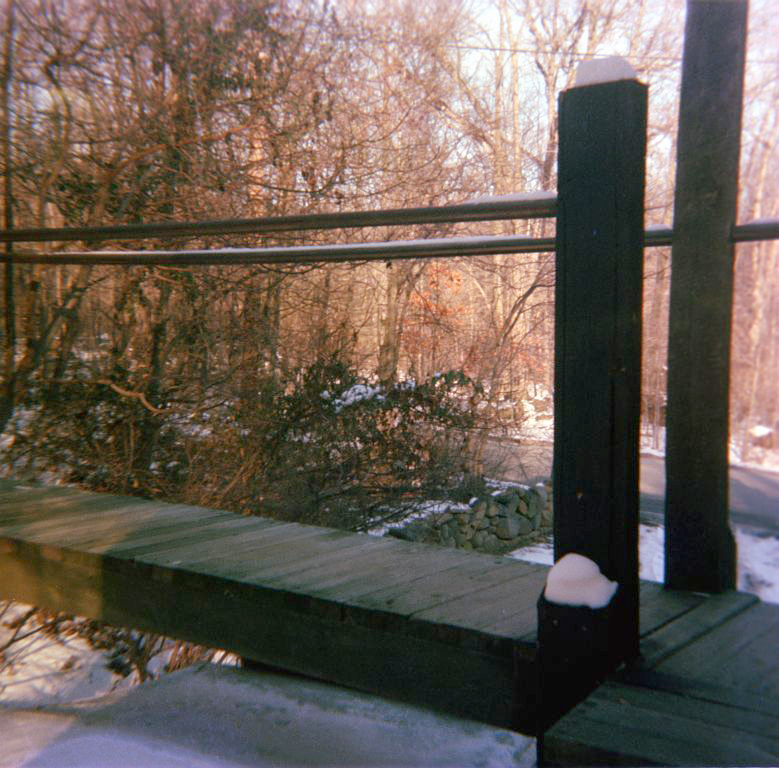 The January snowfall as been swept from our crosswalk. Monmouth ...